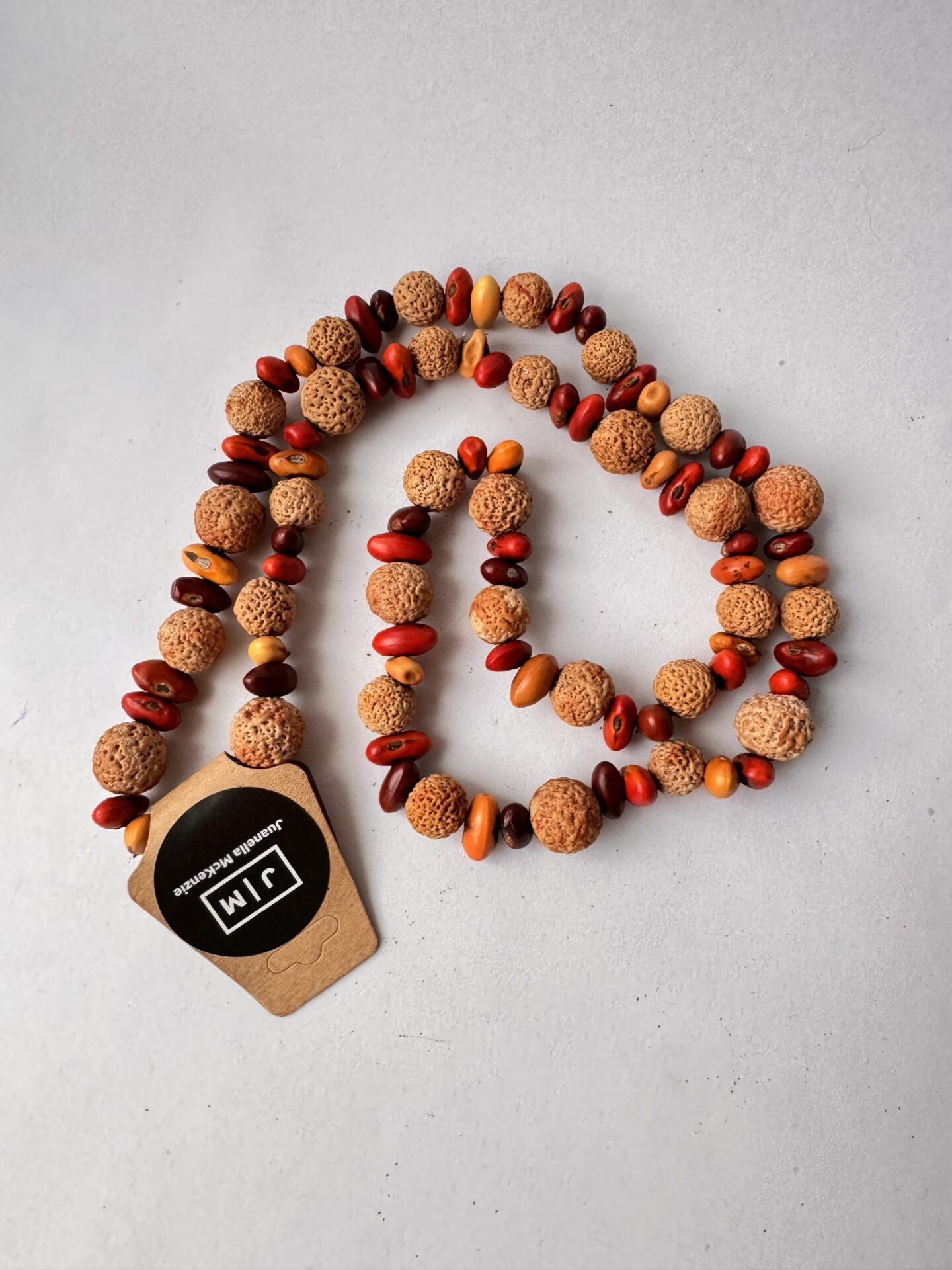 Quandong and Ininti Seed Necklace – Tarnanthi Art Fair